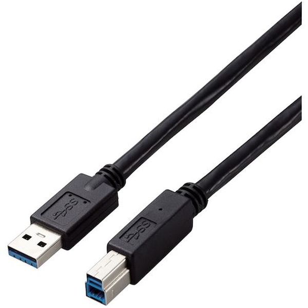 ・UL規格に対応し、部材固定とともに長期供給を実現したUSB3.0-A - USB3.0-Bケーブルです。・周辺機器の接続に。・長さ(m)：.30・色：ブラック・インターフェース：USB3.0・コネクタ形状：USB3.0 Standard-...