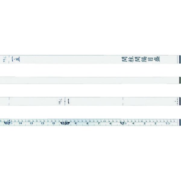 ・アルミ製で丈夫で軽量です。・メートル目盛、尺相当目盛の併用目盛付で、測定、ケガキの寸法誤差が少なくて済みます。・基礎の墨出しに使用・目盛：cm目盛と尺相当目盛・長さの精度(mm)：-0.8〜+1.3・本体:アルミ・テープ:スチール・本体に...