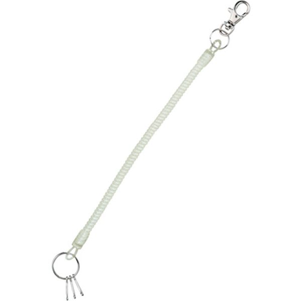 ・カギやパスケースなどをまとめてキープできます。・チェーンが100cm伸び取り出しがスムーズです。・縦(mm)：305・横(mm)：10・色：クリア・ホルダ数(個)：3・タイプ：スリム・生産国 中国・JANコード 4904901384114...