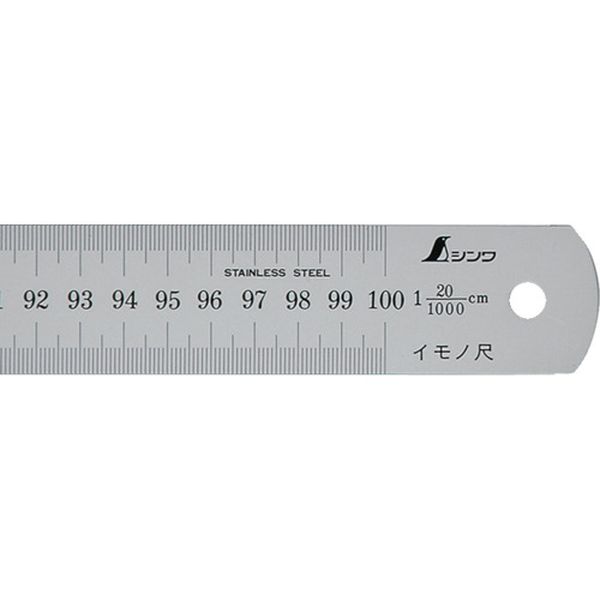 ・金属や、大きさ、鋳物工場によって収縮率が異なる為、それらに応じた伸び率の目盛にしています。・鋳物用の木型や金型の製作時に型の寸法を測定する時に使用・全長(mm)：1060・幅(mm)：35・厚さ(mm)：1.5・呼び寸法(mm)：1000...