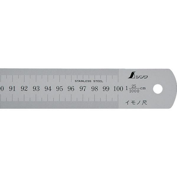 ・金属や、大きさ、鋳物工場によって収縮率が異なる為、それらに応じた伸び率の目盛にしています。・鋳物用の木型や金型の製作時に型の寸法を測定する時に使用・全長(mm)：1060・幅(mm)：35・厚さ(mm)：1.5・呼び寸法(mm)：1000...
