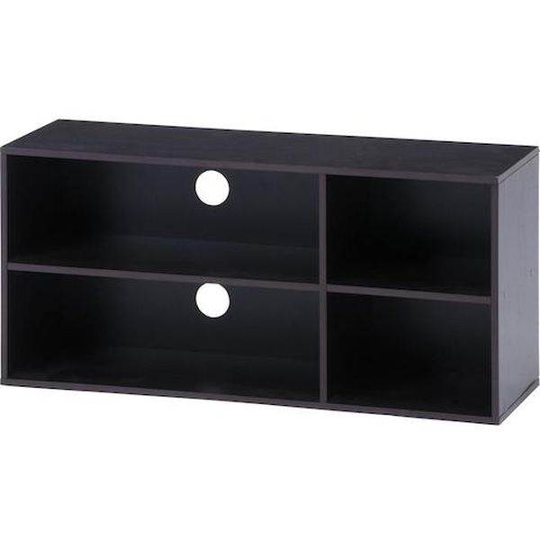 ・収納力バツグンなシンプルテレビ台です。・耐荷重(kg)：30・色：ダークブラウン・外形寸法(mm)高さ：420・生産国 マレーシア・JANコード 4953980845757・質量 10kg・コード：541-0060 ・品目：8457584...