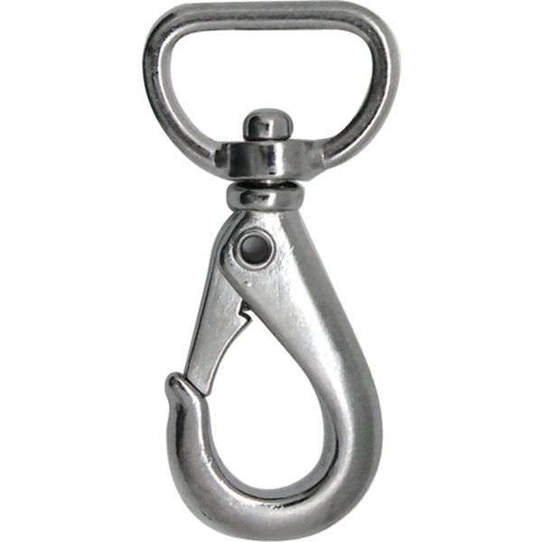 ・小型・軽量でワンタッチで着脱可能です。・使用荷重(kN)：0.4000・使用荷重(N)：400・使用荷重(kg)：0.4・幅(mm)：20・入口寸法(mm)：4.5・サイズ：No.3・高さ(mm)：46・亜鉛合金・使用荷重を超えての使用は...