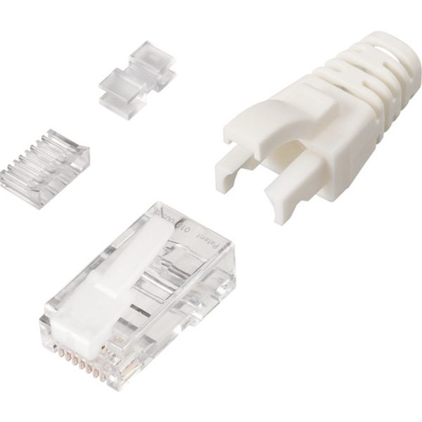 ・折れないツメを採用したCat6A対応のLANコネクターです。・折れないツメ+ツメカバー付き、Wでツメを保護します。・10個入りです。・カテゴリ種類：カテゴリ6・幅(mm)：12・奥行(mm)：42・高さ(mm)：15・対応ケーブル：UTP...