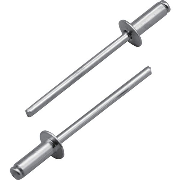 ・最もポピュラーな組み合わせのブラインドリベットです。・サイズも豊富です。・コストパフォーマンスに優れた使いやすいブラインドリベットです。・手に優しいマンドレル先端形状です。・片側から複数の母材をワン・アクションで締結できます。・溶接に比べ...