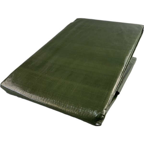 ・山間部や緑地地帯で使用の際に周囲の景観によいシートです。・緑地地帯工事の養生や資材カバー。・色：ODグリーン・幅(m)：2.7・長さ(m)：2.7・厚さ(mm)：0.22・番手(#)：3000・ハトメ数(個)：12・ハトメピッチ(cm)：...