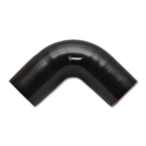 Vibrant 4 Ply Reinforced Silicone Elbow Connector - 4in I.D. - 90 deg. Elbow (BLACK)メーカー：Vibrantメーカー品番：2746・掲載画像は、カタログより...
