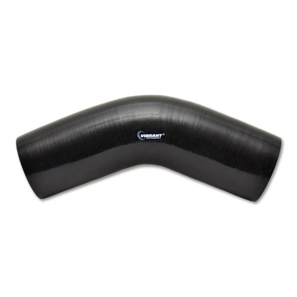Vibrant 4 Ply Reinforced Silicone Elbow Connector - 1.75in I.D. - 45 deg. Elbow (BLACK)メーカー：Vibrantメーカー品番：2854・掲載画像は、カタロ...