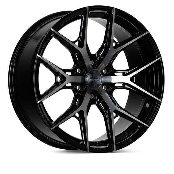 Vossen HF6-4 22x9.5 / 6x139.7 / ET20 / Deep Face / 106.1 - Tinted Gloss Black Wheelメーカー：Vossenメーカー品番：HF64-2G23・掲載画像は、カタロ...