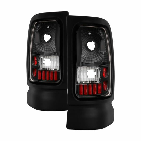 Spyder Xtune Dodge Ram 1500/2500/3500 94年-01年 Euro Style テールライト ブラック ALT-ON-DRAM94-BKメーカー：Spyderメーカー品番：5012753・掲載画像は、カタロ...