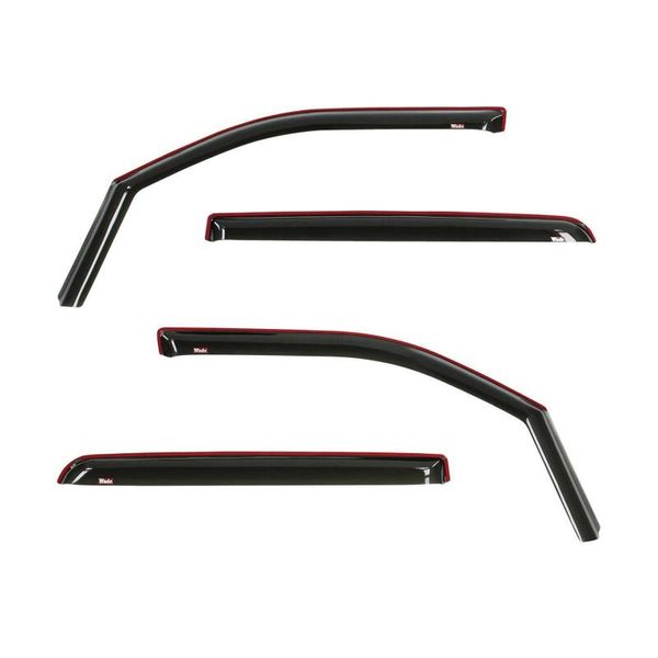 Westin 19年-22年 Ram 1500 Crew Cab(Excl. 19年-22年 Ram 1500 Classic) In Channel Wind Deflector 4pc - スモークメーカー：Westinメーカー品番：7...