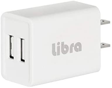 Libra 2ポートAC−USB充電器 2.1A LBR-AD2USB21 商　品　説　明 ●USB-AC充電器 USB2ポート 2.1A出力 PSE認証● ≪特長≫ ●■2ポートのUSB-AC充電器です。 ●■2ポートを同時に使用した場合...