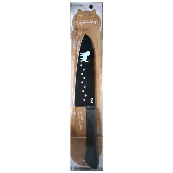 貝印 kai ニャミー Nyammy ねこの包丁 三徳 165mm AB5801 商　品　説　明 【貝印 Nyammy(ニャミー)シリーズ】ねこ好きさんじゃなくても欲しくなる、かわいいねこのキッチングッズ! かわいいねこのデザインの三徳包丁...