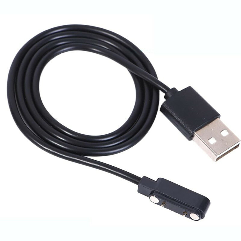 スマートウォッチ USB充電ケーブル 2ピン 7.62mm 商　品　説　明 7.62mm 2ピンの充電ケーブル。 スマートウォッチに最適です。 安全性、耐久性があり、すばやく充電できます。 ※汎用品ですので製品によっては適合しない場合がござ...