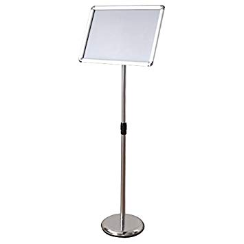 組み立て式スタンドボード 全高88cm〜133cm A3サイズ 商　品　説　明 会社案内で玄関前に置いてるだけで印象が変わる！？ 組み立て式スタンドボード A3サイズ ●イベントの案内やポスターを挟むだけで告知が出来て多種多様な場面で活躍し...