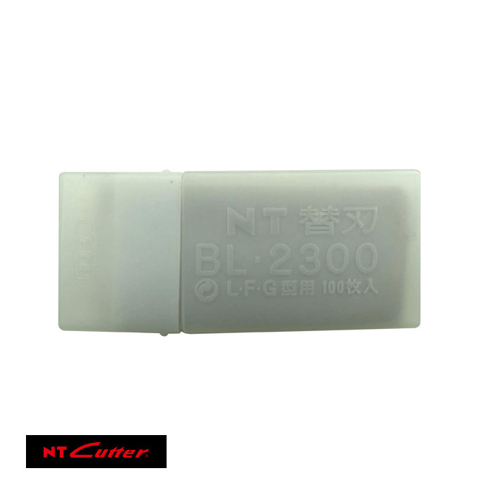 NTカッター　BL-2300 替刃大型L　丈夫な厚切り作業用L型カッター替刃。関連商品NT 刃先処理器　BD-2P　カッター刃を折取り保管できる丈夫なアルミ...NTカッター　L-2000RP　≪6連発≫カートリッジカッター。マガジ...N...
