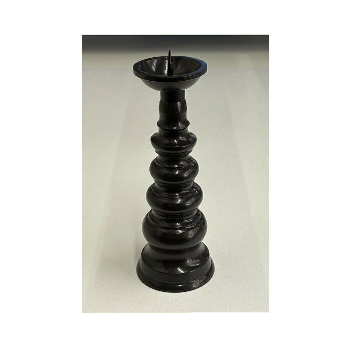 火立　色付　黒 【2.0寸～7.0寸】 真鍮製　仏具　蝋燭立　ローソク立　地火灯　仏壇　具足　日本製 火立　蝋燭立　ローソク立　仏壇　仏具　具足 各宗派向けの仏壇用の火立(蝋燭立)です。【サイズ】2.0寸(高さ6.4cm×幅3.5cm)2....