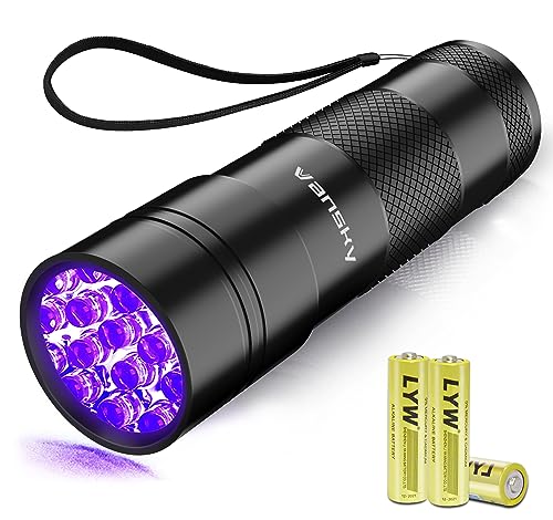 Vansky 12LED 紫外線 ブラックライト UVライト 紫外線 ライト レジン用硬化ライト 目には見えない汚れに対策に (ブラック)ブランド: Vanskyメーカー: Vansky型番: VS-FL01 JPJAN: 07035466...