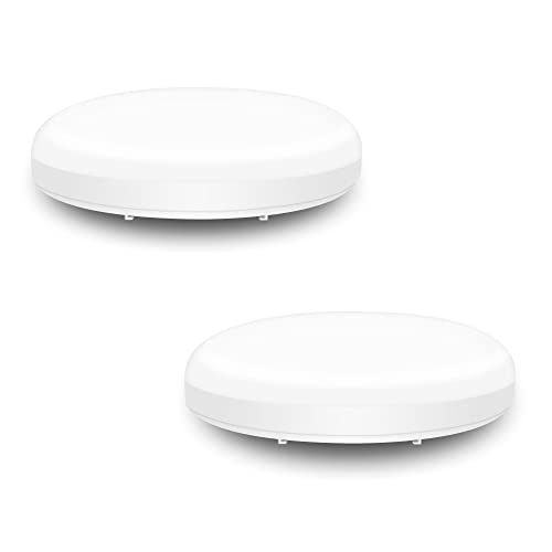 aurogeek LEDシーリングライト 小型 コンパクト LED照明器具 薄形丸型 玄関灯 廊下灯 ミニ シーリングライト 8W 800LM 5000K 昼白色 台所 洗面所 トイレ 2個セット 直径10cmブランド: aurogeekメ...