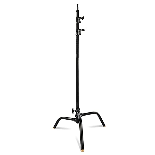 Selens Cスタンド センチュリースタンド 3.9-8.8ft/130cm-295cm 高さ調節可能 耐荷重 ステンレス製 折りたたみ式 撮影用 ヘビーデューティライトスタンド 撮影スタジオ ソフトボックス アンブレラ モノライトなど対...