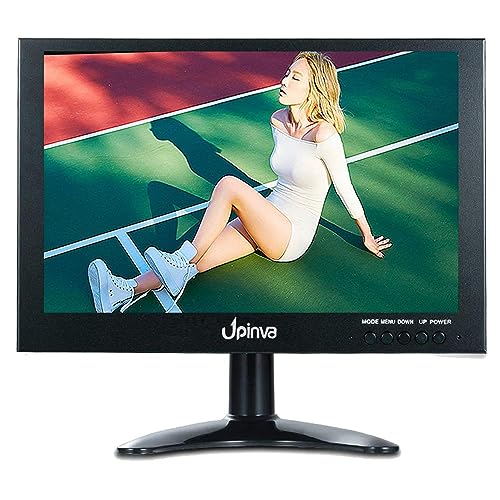 10.1インチ IPS 小型 モニター 全視野 監視モニター 1280x800HD ディスプレイ USB HDMI VGA AV BNC接続 防犯CCTVモニター スピーカー内蔵 リモコン付き 日本語があるブランド: Upinvaメーカー:...