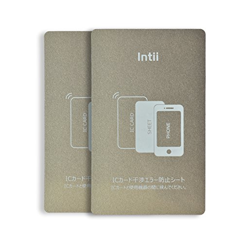 Intii 電磁波干渉防止シート スマホ専用 ICカード読み取りエラー防止シート 改札 磁気防止 超薄 (2枚セット)ブランド: Intiiメーカー: IntiiJAN: 0788000703212