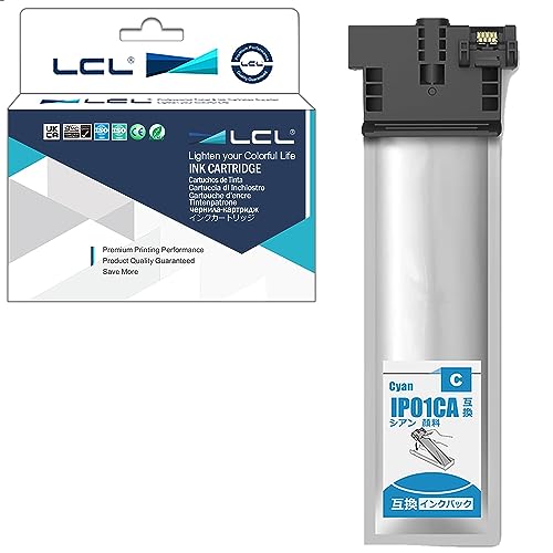 LCL エプソン用 IP01 IP01A IP01CA （1パック シアン） 顔料 互換インクカートリッジ 対応機種:PX-S884 PX-M884F PX-S885 PX-M885F PX-S884C0 PX-M884FC0・購入注意間違...