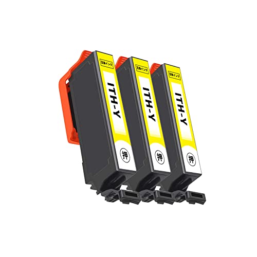 EPSON用 エプソン用 ITH 互換インク イチョウ インク ITH-Y イエロー 3本セット対応機種:EP-709A/ EP-710A/ EP-711A/ EP-810AB/ EP-810AW/ EP-811AB/ EP-811AW増量...