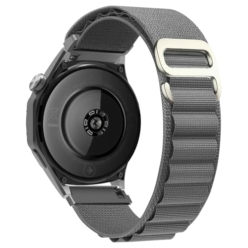 [CeiBand] 22mm アルパインループ バンド 替えベルト 22mm 時計バンド スポーティーナイロン 時計ベルト スマートウォッチ交換用バンド ベルクロバンド 軽量 柔らかい 通気性 耐汗性 マジックテープ スポーツバンド 交換バ...
