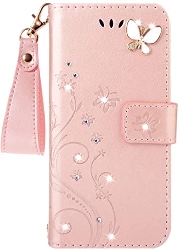 ツバメ屋かわいい手帳型 iPhone SE3用の手帳型 ケース/ [第2世代]2020用のケース/iPhone8/7/6用の ケース/Phone SE3 第3世代に適合するケース ストラップ付き カード収納 財布型 人気 おしゃれ 横置き機...