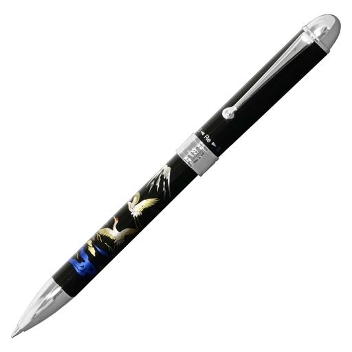 オール金属の堅牢なボディで鮮やかな発色。多機能筆記具でビジネスに最適な一本です。 ●シャープペン:0.5mm(シャープメカ-500IB)●ボールペン:0.7mm(BSP-100S油性染料インク)