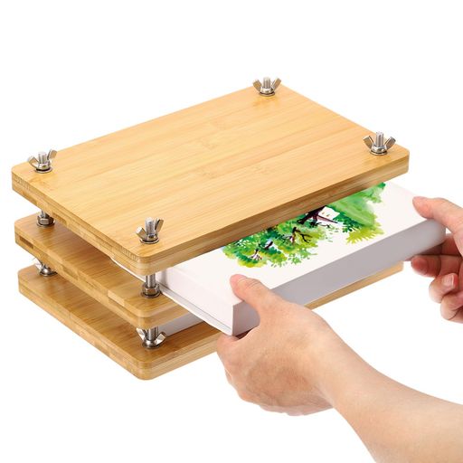 耐久性のある素材:このブックプレスは耐久性のある竹材で作られています。無垢材を使用しているため、非常に強く安定しており、ある程度の圧縮、衝撃、曲げに対する耐性があります。本をしっかりと保持し、効果的に本を製本するのに役立ちます。表面は磨かれ...