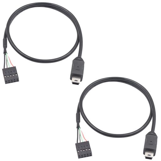 ミニUSBマザーボードケーブルは、主にコンピュータのマザーボードで使用されます。 USBヘッダーからミニUSBケーブルピン間隔:0.1インチ/2.54mm。 高速ミニUSB延長リード。色:赤5V+、白D-、緑D+、黒GND。 MiniUSB...
