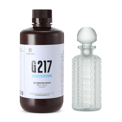 【ABSのような靭性】G217の機械的特性は、強靭な熱可塑性材料に似ており、高い引張強度と優れた衝撃強度を備えています。造形物は繰り返し加工できます。 【クリア】G217レジンの原料は、透明でクリアなものです。洗浄後は、動画の方法でG217...