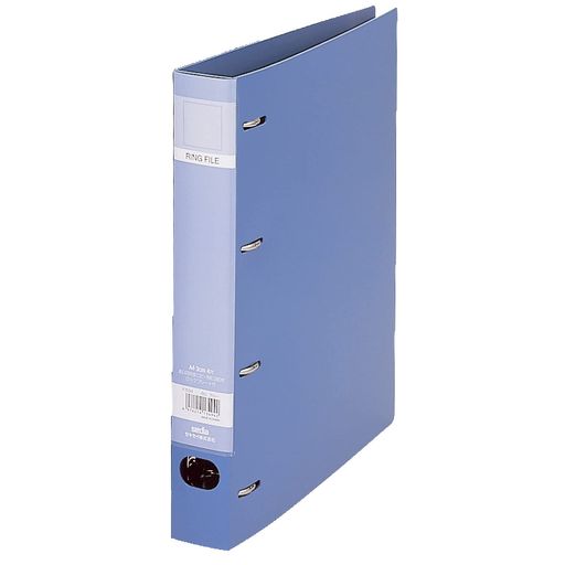 サイズ/43x240x307mm 材質/PP 規格/A4サイズ 4穴 D型のリングで書類の端がキレイにそろってファイルできます 紙おさえ(ロックプレート)の使用で少量の書類もばらつきません 背表紙が差し替え可能でタイトルの書き込みがかのうです