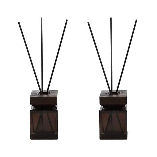 【無火アロマテラピー】四角いアロマテラピーボトルは無火アロマテラピーデザインを採用しており、火災の危険を避けるために点火する必要がなく、非常に安全です。 【絶妙なデザイン】正方形のアロマセラピーボトルは絶妙なデザインを採用しており、シンプル...