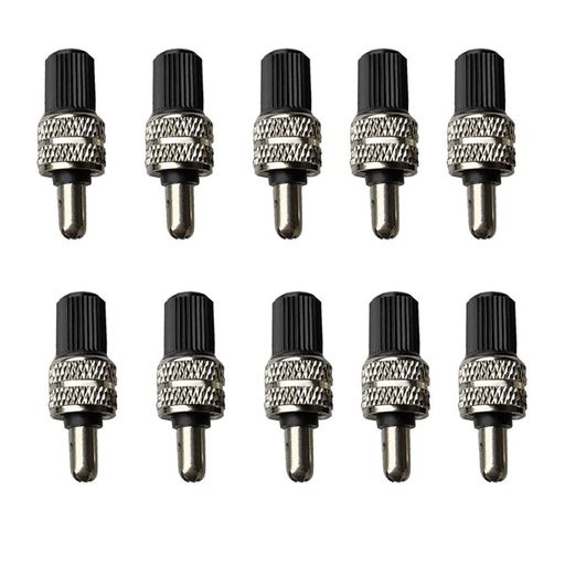 【サイズ】2.4*0.6cm。 【セット内容】自転車用長持ちバルブ10個。 【材質】高品質の銅材料で作られています、高強度、品質に優れている、耐久性があり。 【使用便利】まず、プランジャーを差し込みます。袋ナットをねじ込んでから、ゴムキャッ...