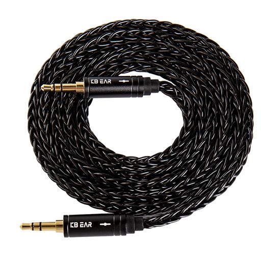 【8本編み込みされたHIFI AUXケーブル】AUX08は、AUXユーザーのために当社が特別に作成した新しい製品であり、市場にあるほとんどのナイロン糸とは異なります。 AUX08は線材に高純度OFCを使用し、リッツ構造で8本のストランドで編...