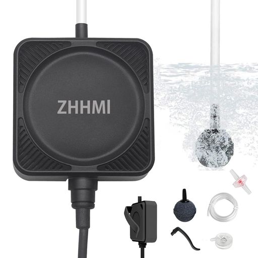 【製品名】ZHHMl小型エアーポンプ(保証期限:12ヶ月間のメーカー完全保証と顧客満足の保証付きます) 【使用場所】淡水魚から海水魚、食用魚にいたるまで幅広い分野の魚類に酸素提供する必要な水槽や水族館など。 【実用的で使いやすく】軽量で、持...