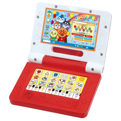 「それいけ!アンパンマン」より、「アンパンマンおしゃべり知育パソコンミニ」が登場! アンパンマンパソコンだいすきミニが、ボリュームアップでリニューアル!おうちでも!おでかけにも!どこでも遊べるパソコン型の知育遊びアイテムです。 10までのか...