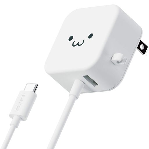 詳しくは「商品の仕様」「商品の説明」をご確認ください。 家庭用コンセントからスマートフォンやタブレット等を充電、給電できるAC充電器です。 ケーブルクリップが付属し、煩雑になりがちなケーブルを本体に留めておけます。 USBAポートに加え、U...