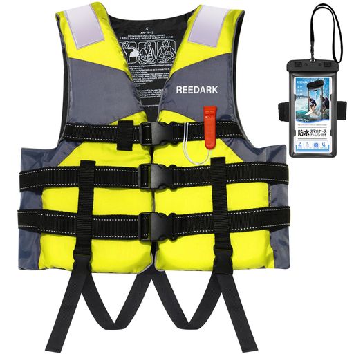 メーカー保障:12ヶ月 ⛵【優れた素材と心地よい着用感重視 ライフジャケット】 表生地:ポリエステル、中浮力材:ポリエチレン、浮力(約):10kg、適応身長(約):120~195cm、適応体重(約):30~110kg このライフジャケットは...