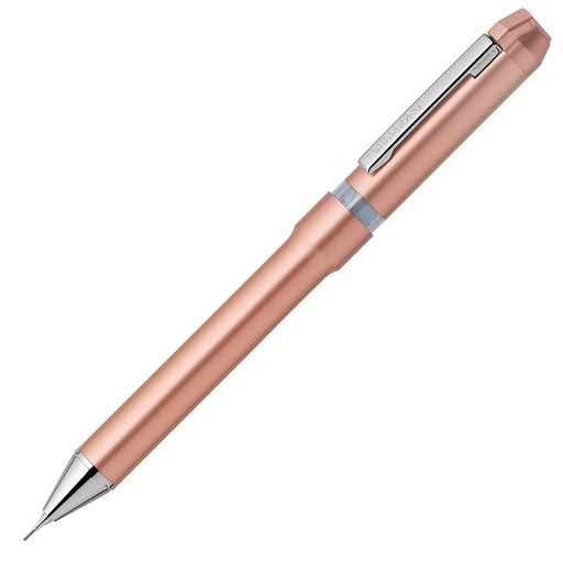 【シャーボNu】使いやすさを追求した回転式多機能ペン 【特長】なめらかで書きやすい 【特長】使用中の機能が分かりやすい 【特長】シャープ芯を補充しやすい 【軸色の種類】芯径0.5(5種類)芯径0.7(5種類)