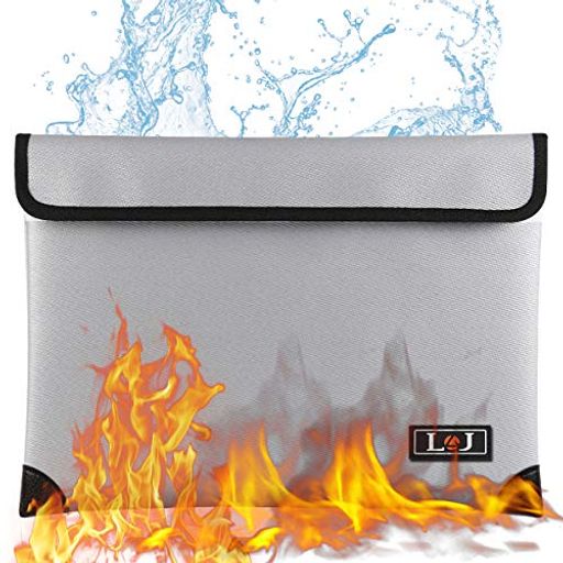 【防爆・防水・防火性能】貴重品の保管に適した耐火バッグです。防火書類ケースには難燃性シリコン樹脂コーティングガラス繊維を採用しています。当製品は2093°C(3800°F)までの耐熱性能(SGSテスト:UL94VTM-0認証)を有し、高い防...