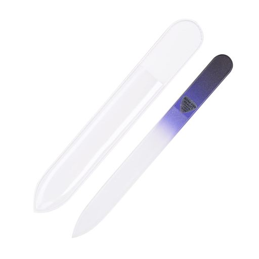 Bona Fide Beauty のネイルケアで健康的な爪に! ボヘミアガラス100%で作られたガラス製爪やすりを自信をもってお届け。この爪やすりは美しい見た目だけではなく、爪に優しく高品質なのが人気の秘訣です! 簡単にサロン級の仕上がり!...