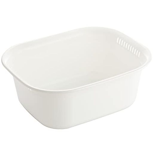 サイズ:29x36x14cm ポリプロピレン ホワイト 7.2L 使いやすくてお手入れしやすい防汚・抗菌加工