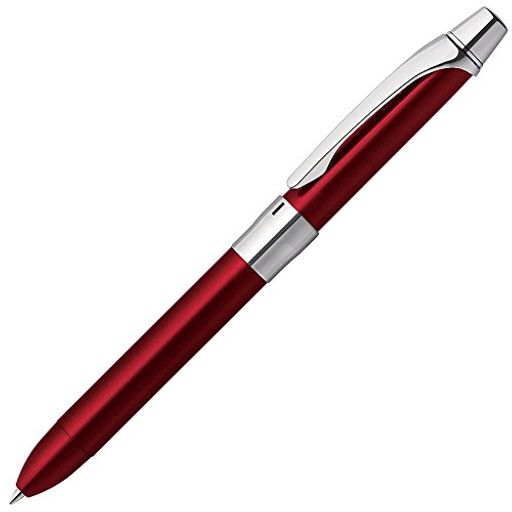 【フィラーレ】使う、贅沢。贈る、贅沢。 【仕様】2色(黒・赤)エマルジョンボールペン0.7mm+シャープ0.5mm 【替芯】ESB-0.7芯 【替消しゴム】Xタイプ 【機構】ロータリーシステム(上軸)