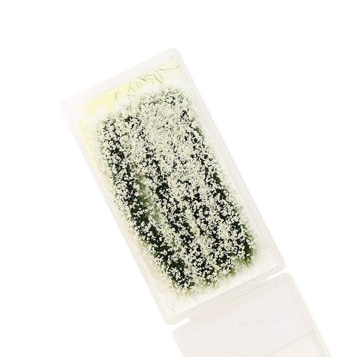 花ジオラマ用素材草花シリーズ白グラス模型 入数:1箱 材質:プラスチック アプリケーション:サンドテーブルモデルクラフト装飾、ホームガーデンDIYアクセサリー、マイクロランドスケープデコレーション、庭のシーンの装飾、芝生、サンドプレートモデ...