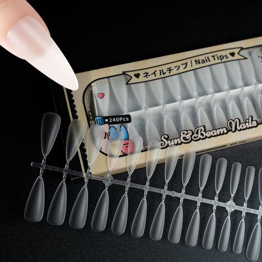 【自然なフィット感&amp;快適な着け心地】超薄デザインで自爪にぴったりフィット。先端は強化され、曲げても跡が残りません。接着面はプレバフ加工済みで、ジェルの密着力がアップ。 【アップグレードされた品質】改良素材を採用し、臭いを軽減し、柔軟...