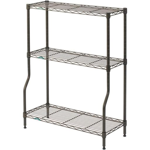 本体サイズ:幅69.5x奥行29.5x高さ90.5cm 本体重量:5.4kg 素材・材質:スチール(紛体塗装)/スリーブ(取付部品)ABS樹脂 生産国:中国 均等耐荷重:約80kg(棚板1枚あたり) 本体サイズ:幅69.5x奥行29.5x高...